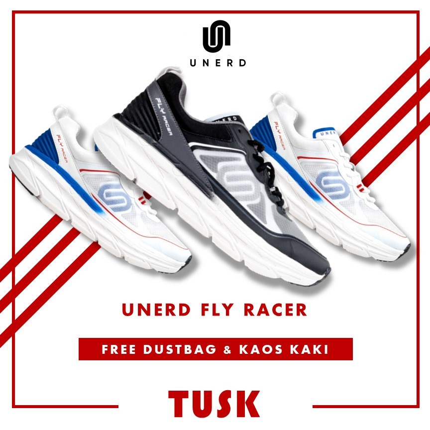 Jual Sepatu Unerd Performance Fly Racer Sepatu Sneakers Casual Sport ...