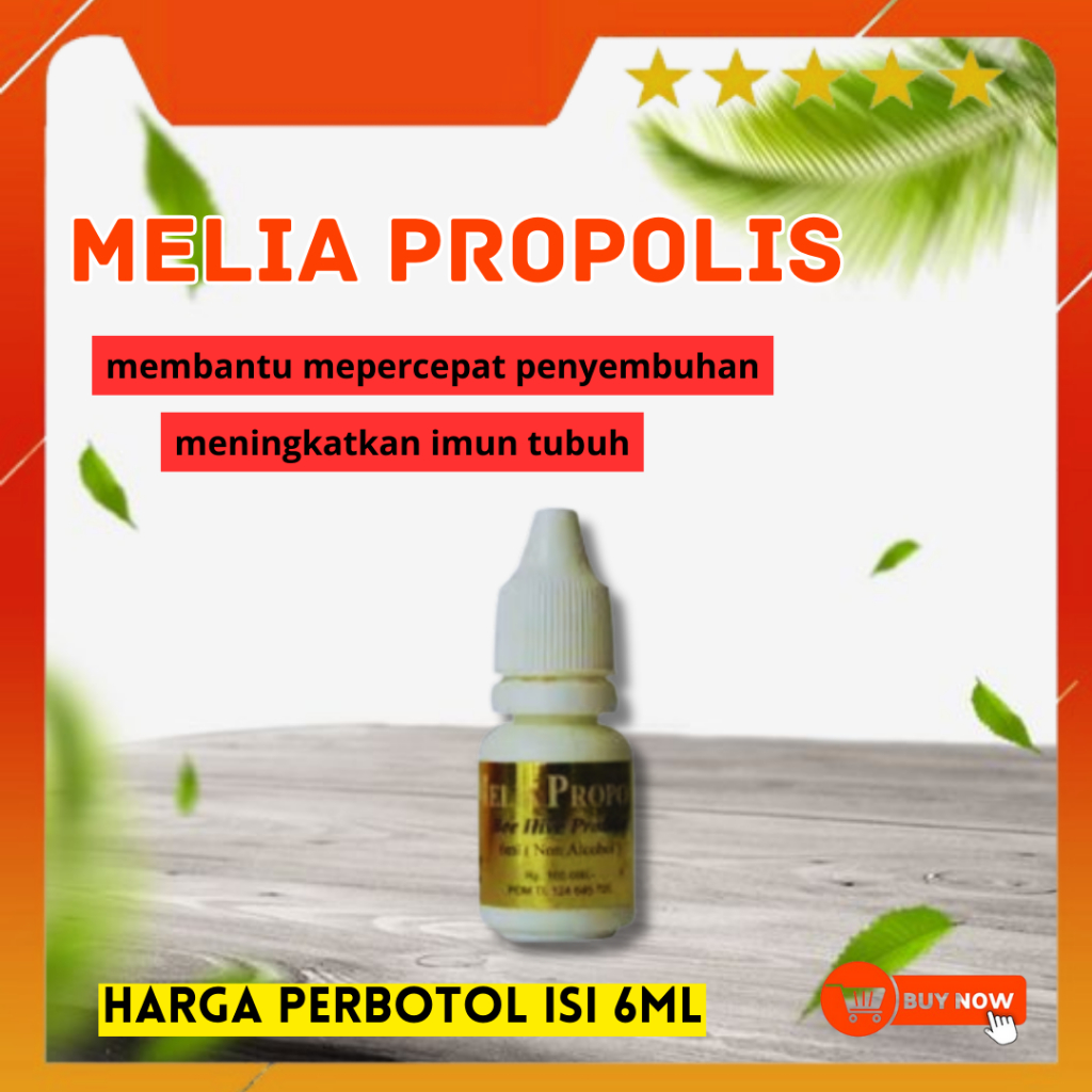 Jual Propolis Melia 6ml Original-Melia Propolis 6 ml Asli Solusi Sehat | Shopee Indonesia