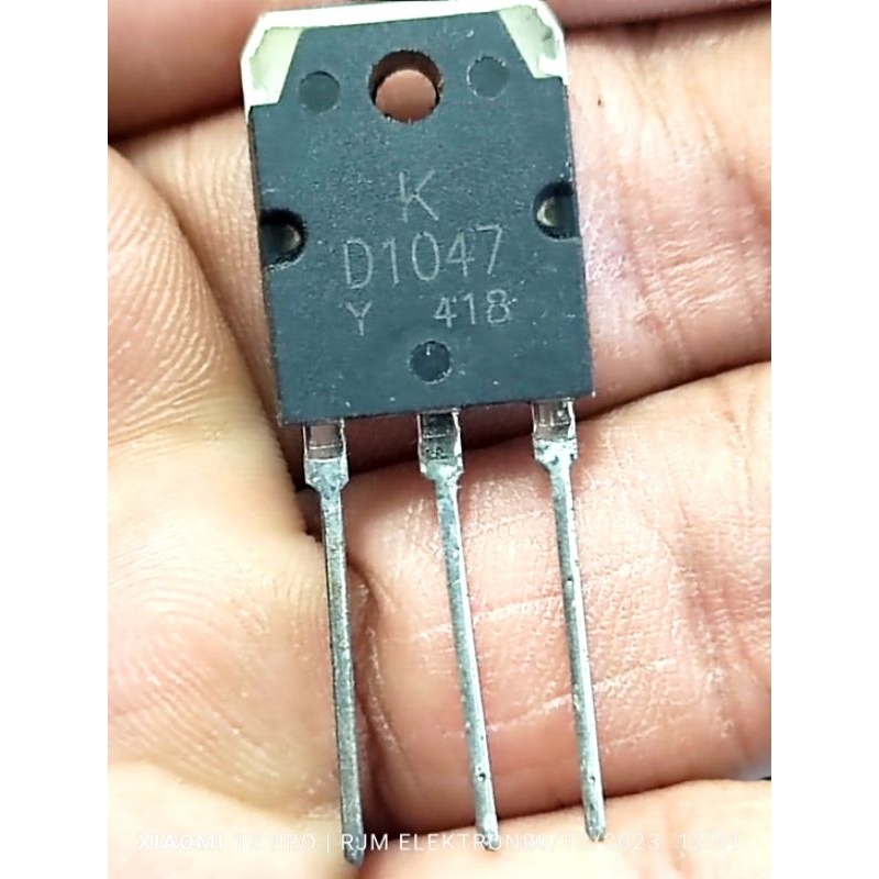 Jual transistor audio D1047 original | Shopee Indonesia