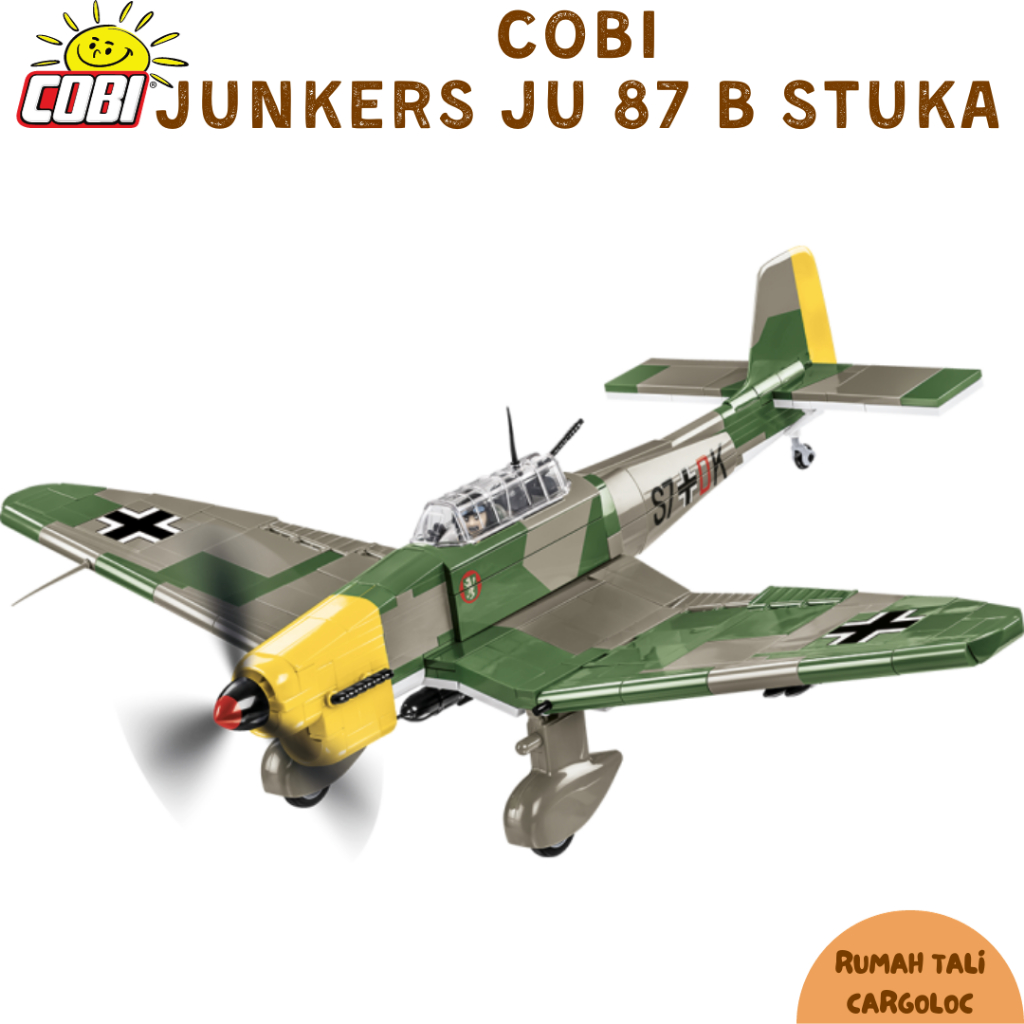 Jual COBI JUNKERS JU 87B STUKA Bricks | Shopee Indonesia