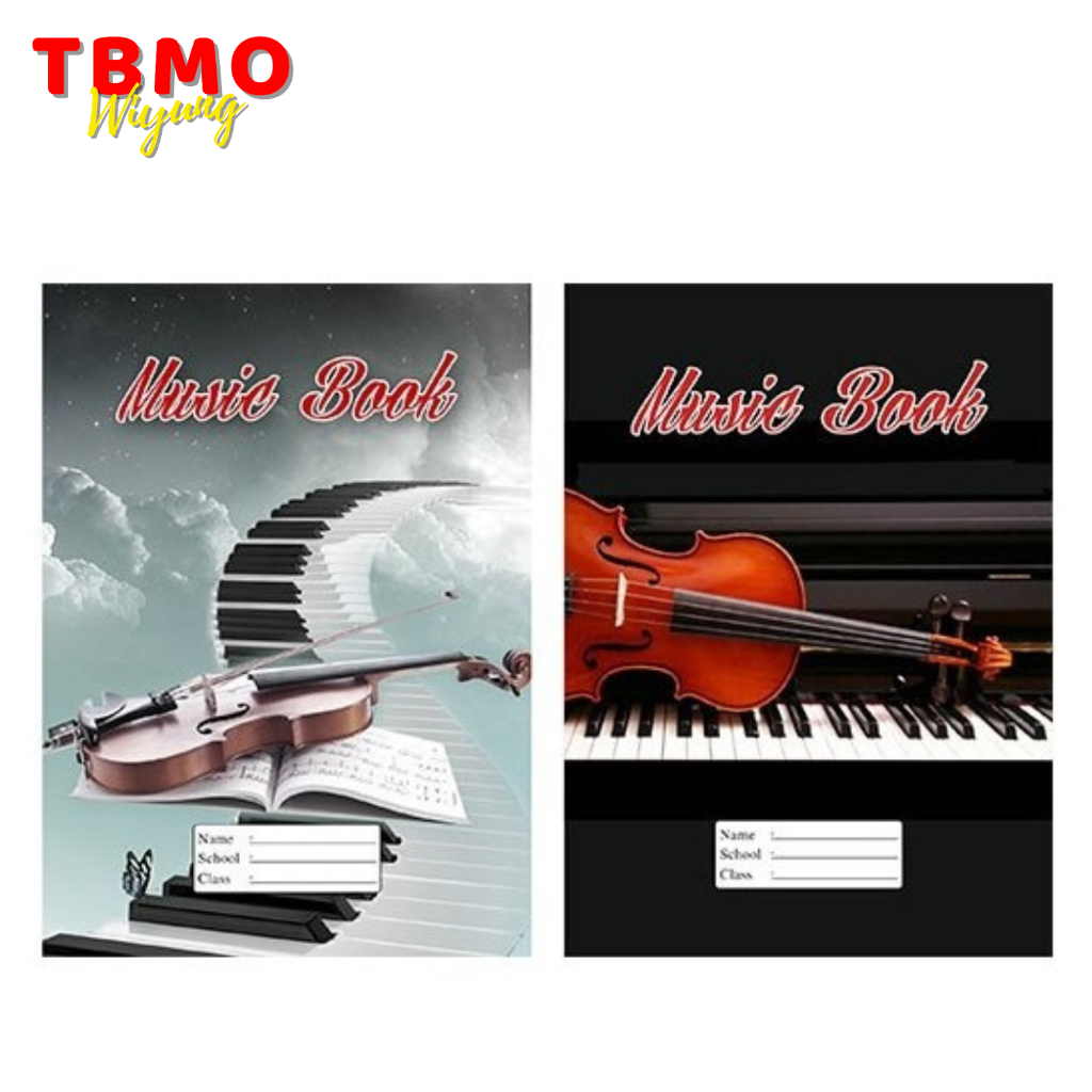 Jual TBMO Buku Tulis Not Musik / Buku Musik / Buku Not Balok | Shopee ...