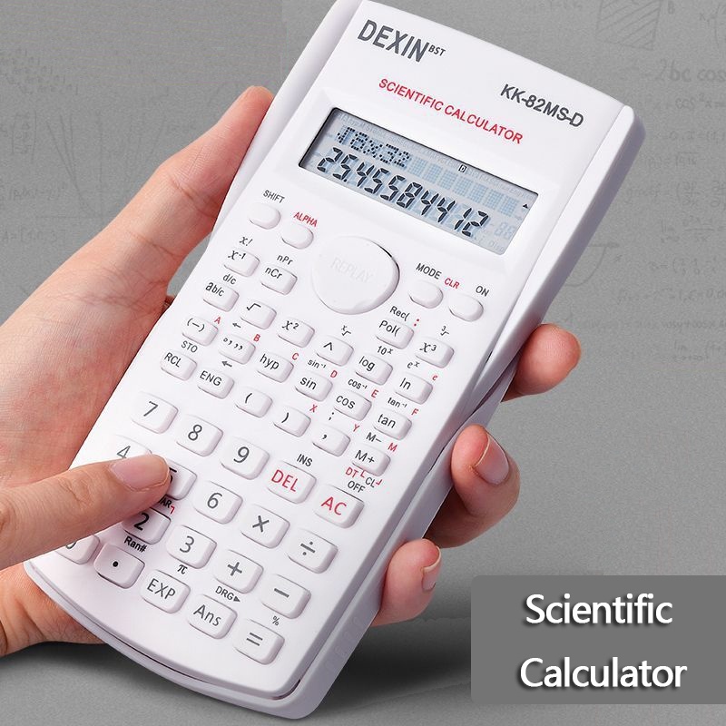 Jual Multifunction 82MS Calculator Pocketer Scientific Back To Study ...