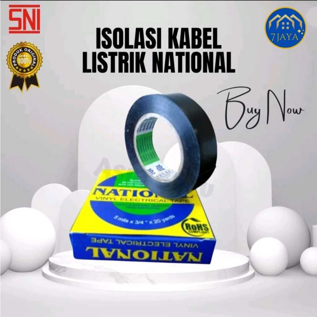 Jual Isolasi Kabel Listrik National | Shopee Indonesia