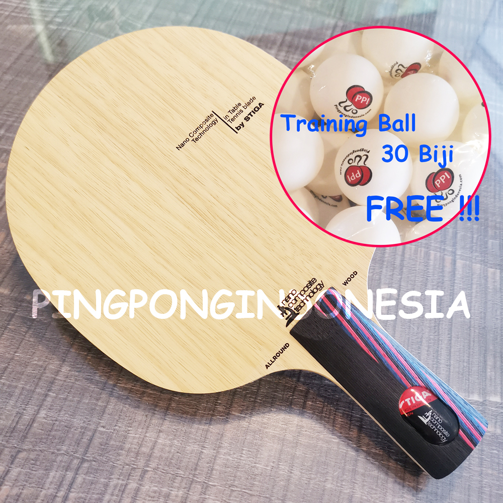 Jual Stiga Allround Wood NCT JTTAA - Penhold - Blade Kayu Pingpong Tenis Meja Bat Bet | Shopee ...