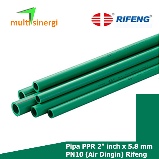 Jual Pipa PPR 2" inch x 5.8 mm PN10 (Air Dingin) Rifeng @4Meter ...