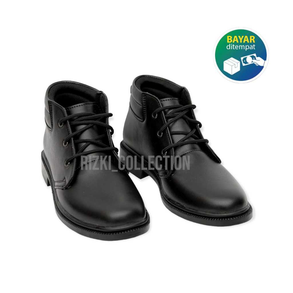 Jual SEPATU PDH KULIT PRIA SEPATU PDH DINAS KERJA POLISI POLRI TNI ...