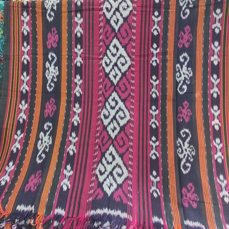 Jual Kain Tenun Blanket motif dayak kalimantan | Shopee Indonesia