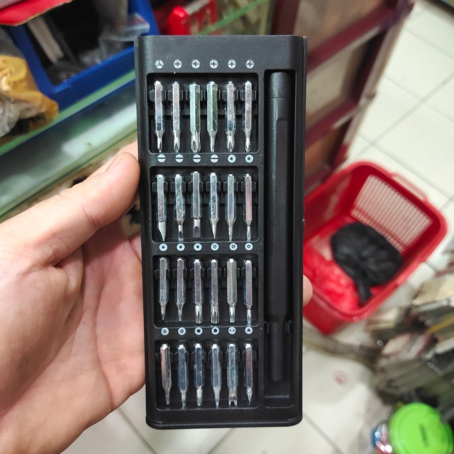 Jual OBENG HANDPHONE UNIVERSAL 24 IN 1 KUALITAS MANTUL HARGA MURAH ...