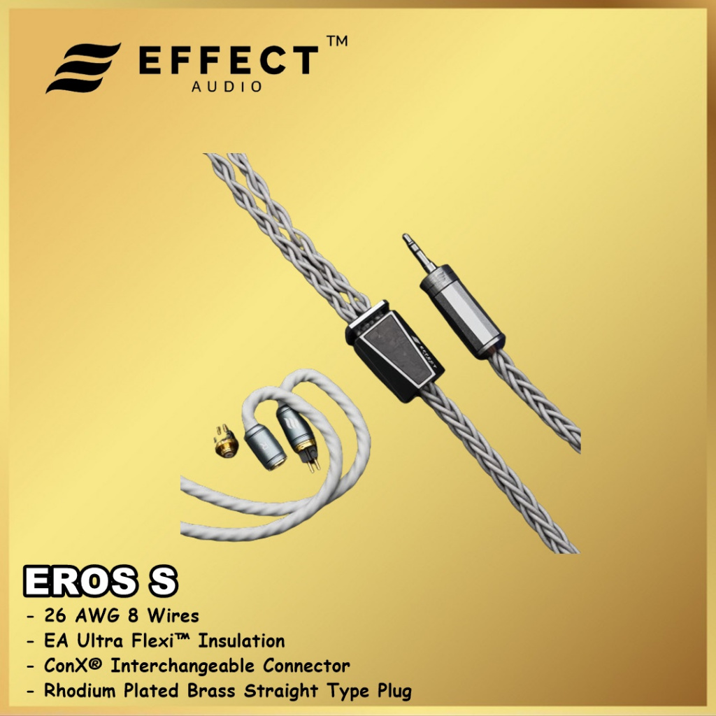 Jual Effect Audio Eros S IEMs Cable with Con-X 2PIN 0.78mm Connector ...