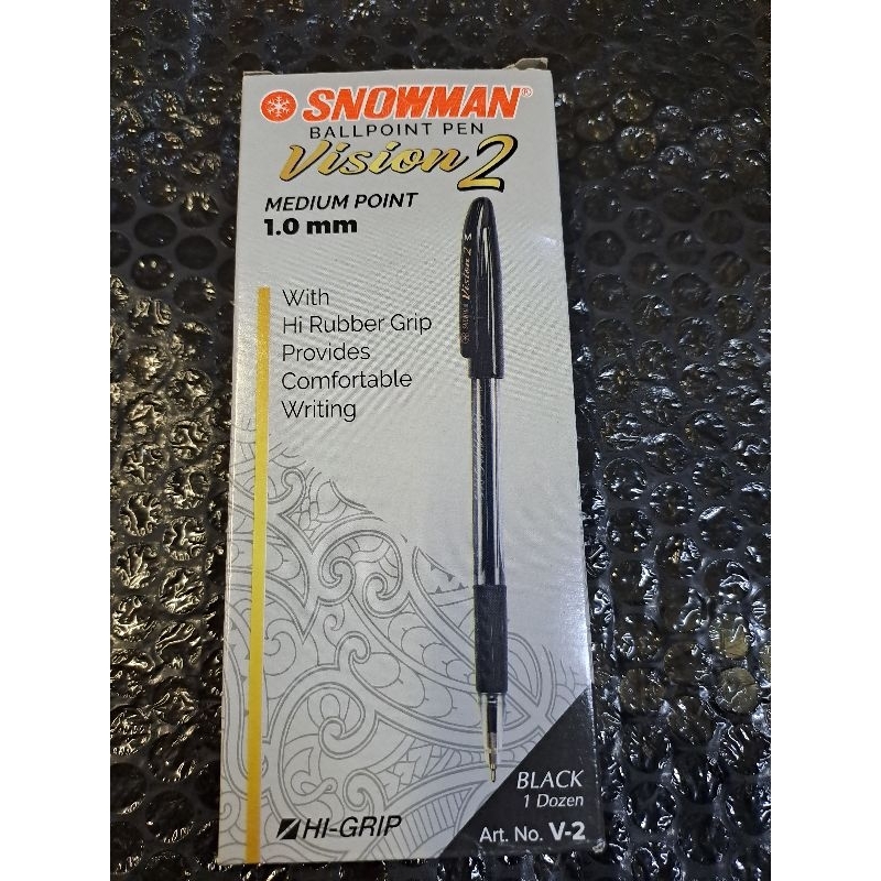 Jual Pulpen SnowmanV2 1 pak Isi 12 pcs | Shopee Indonesia