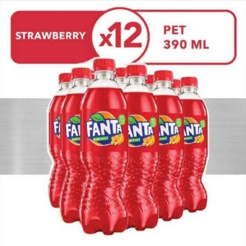Jual Fanta 390 ML / Fanta Botol 1 Krat isi 12 botol | Shopee Indonesia