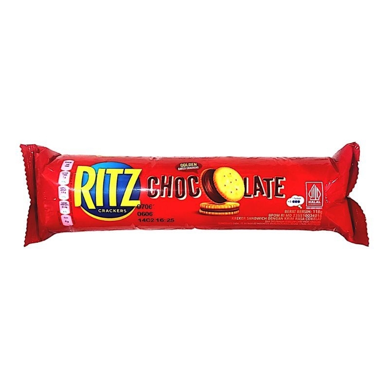 Jual Kraker Level Dewa: RITZ Chocolate ROLL 118 Gr Sweet & Salty Combo ...