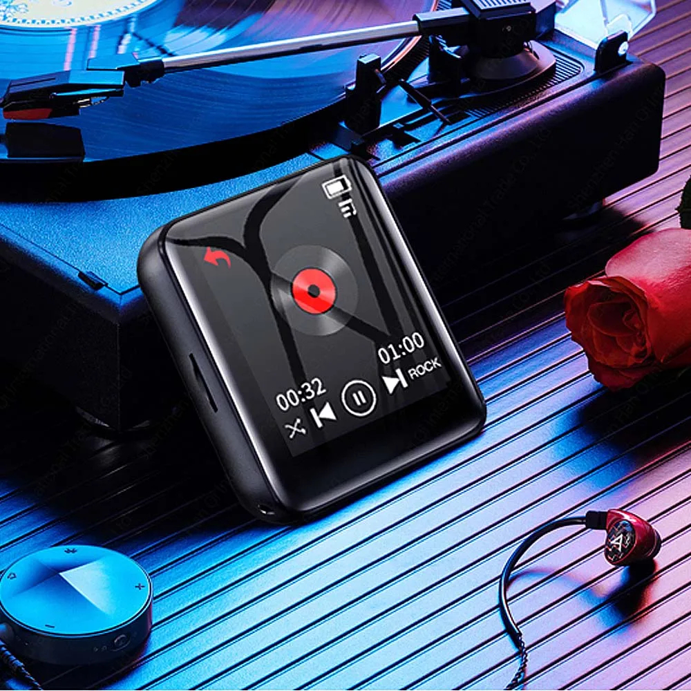 Jual RUIZU M4 USB Type C MP3 layar sentuh DAP Bluetooth Speaker Radio ...