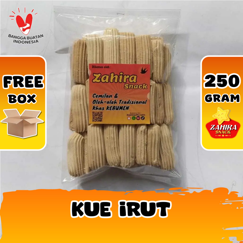 Jual Kue Irut Jari Cemilan Sehat Kue Kering Untuk Asam Lambung 250gram ...