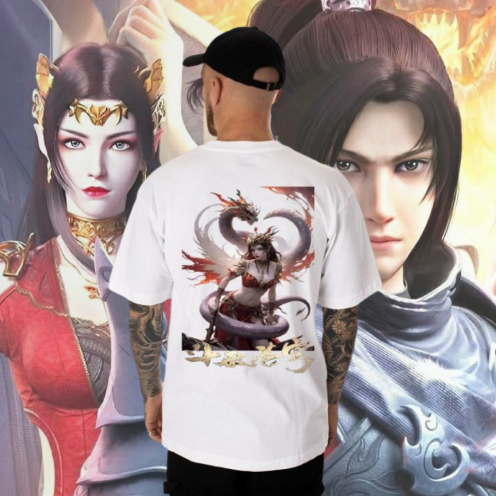 Jual Kaos Battle Through The Heaven / Cailin / Ratu Medusa / Baju ... Jual Kaos Battle Through The Heaven / Cailin / Ratu Medusa / Baju ...