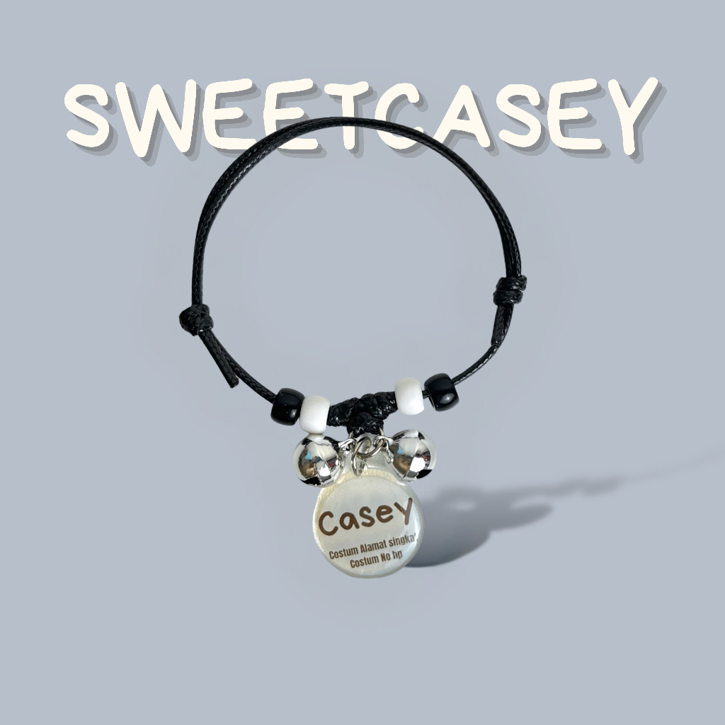 Jual KALUNG KUCING PANDORA GRATIS LIONTIN CUSTOM NAMA/ PANDORA CAT ...