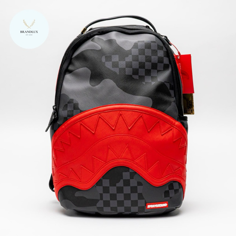 Jual Sprayground 3AM Red Alert DLXV Backpack | Shopee Indonesia