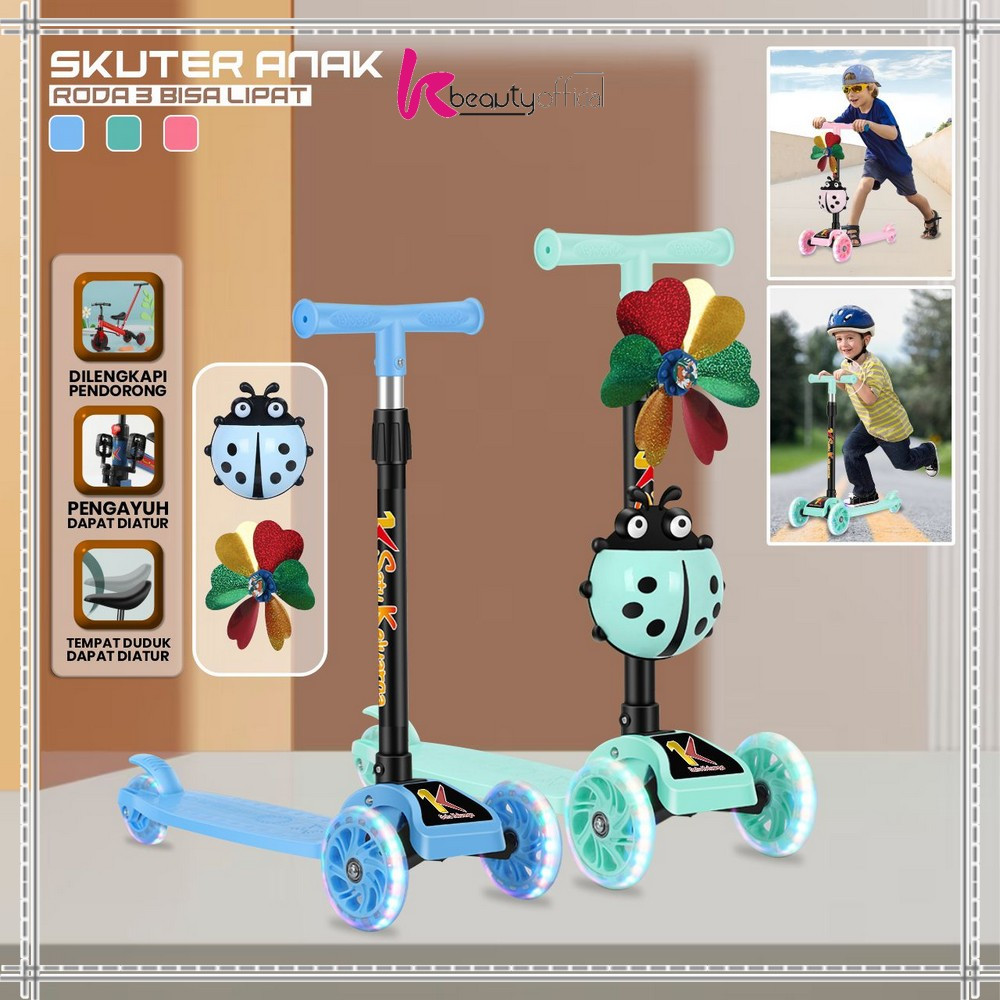 Jual KB-M95 Mainan Otopet Scooter Anak Otoped Kumbang Skuter Anak Roda ...