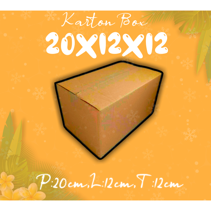 Jual KARTONBOX 20X12X12 (KARDUS PACKING/KARDUS MURAH/KARDUS MINI ...