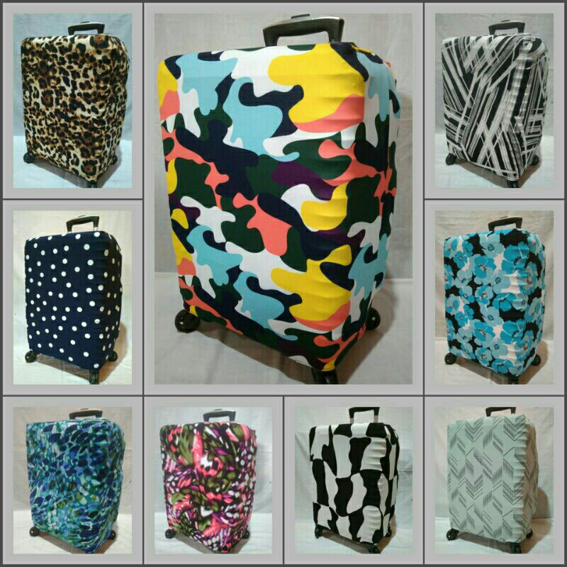 Jual cover koper /sarung koper motif elastis tersedia size 18 inc - 30 ...