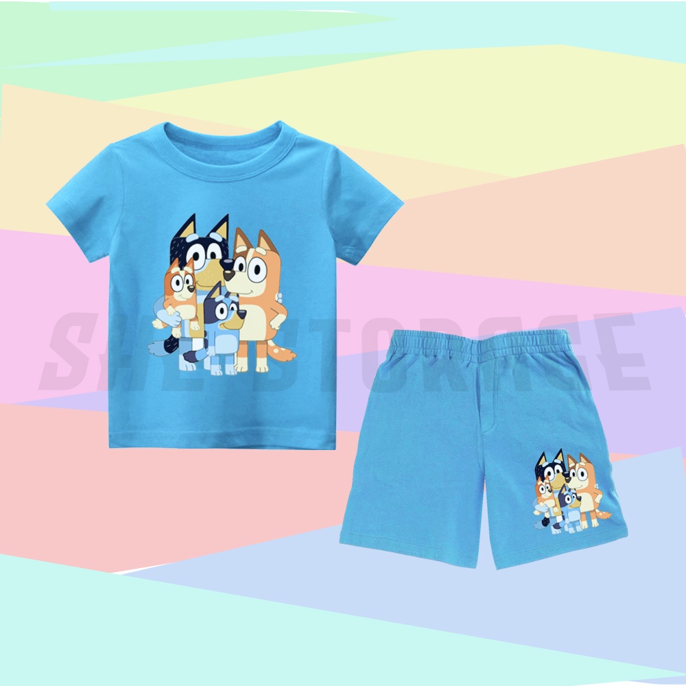 Jual SETELAN KAOS ANAK BAJU ANAK KARAKTER BLUEY BINGO MUM DAD BLUEY ... Jual SETELAN KAOS ANAK BAJU ANAK KARAKTER BLUEY BINGO MUM DAD BLUEY ...