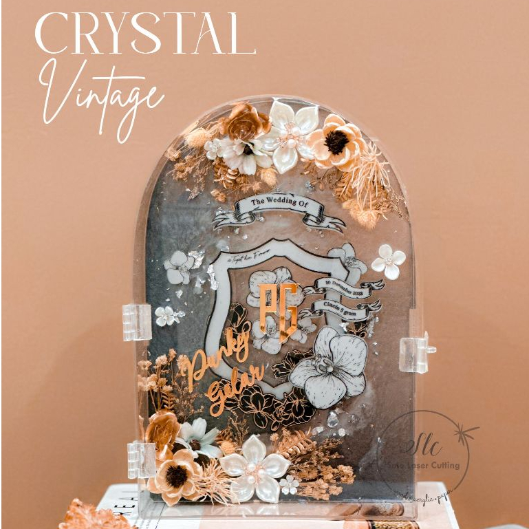 Jual 20X15 25X35 CRYSTAL VINTAGE MAHAR RESIN DOME FULL ACRYLIC Mahar ...