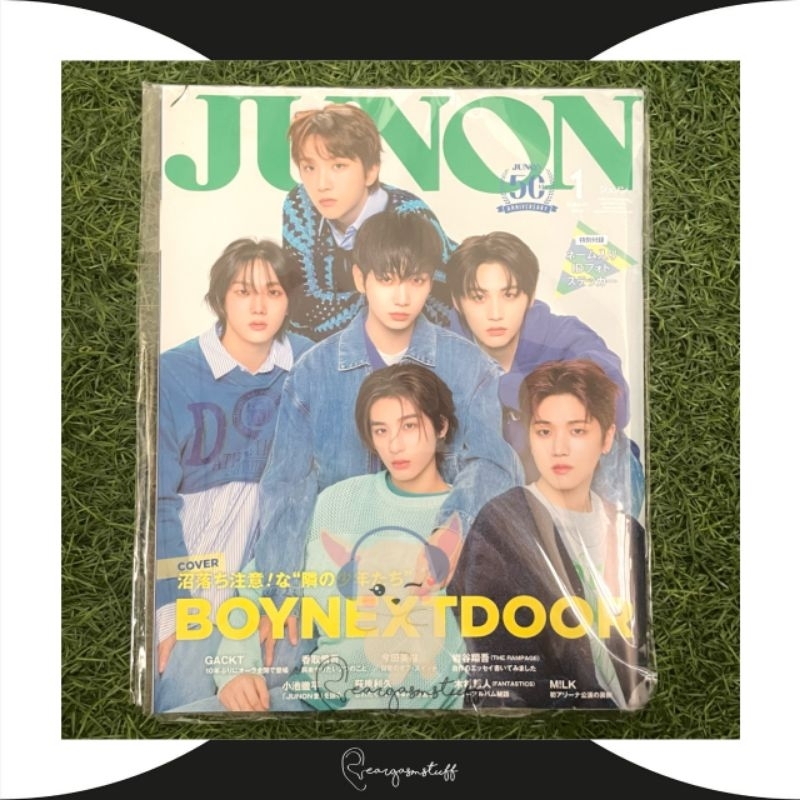 Jual (PLSN) JUNON JAPAN MAGAZINE JANUARY 2024 BOYNEXTDOOR | Shopee Indonesia