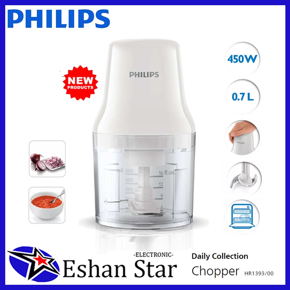Jual Philips Chopper 0.7L Daily Collection HR1393/00 | Shopee Indonesia