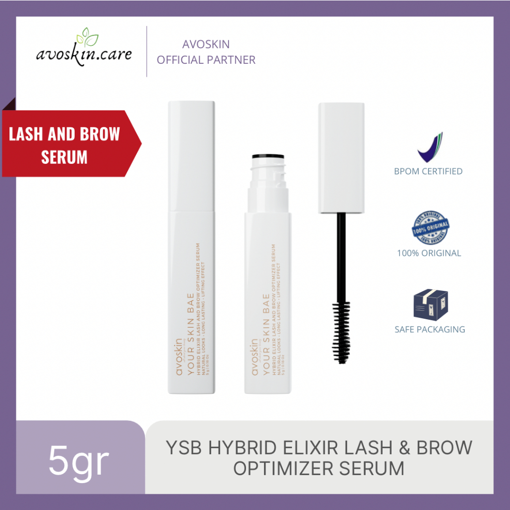 Jual Avoskin YSB Hybrid Elixir Lash & Brow Optimizer Serum (5 gr) Serum Bulu Mata [EXP 9/25 ...