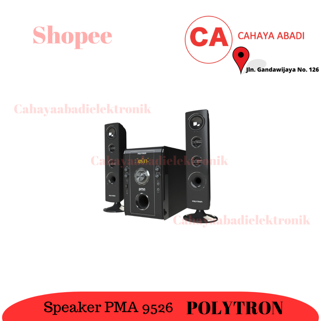 Jual POLYTRON speaker aktif multimedia PMA 9526 PMA 9526/B PMA9526 SPEAKER POLYTRON PMA | Shopee ...