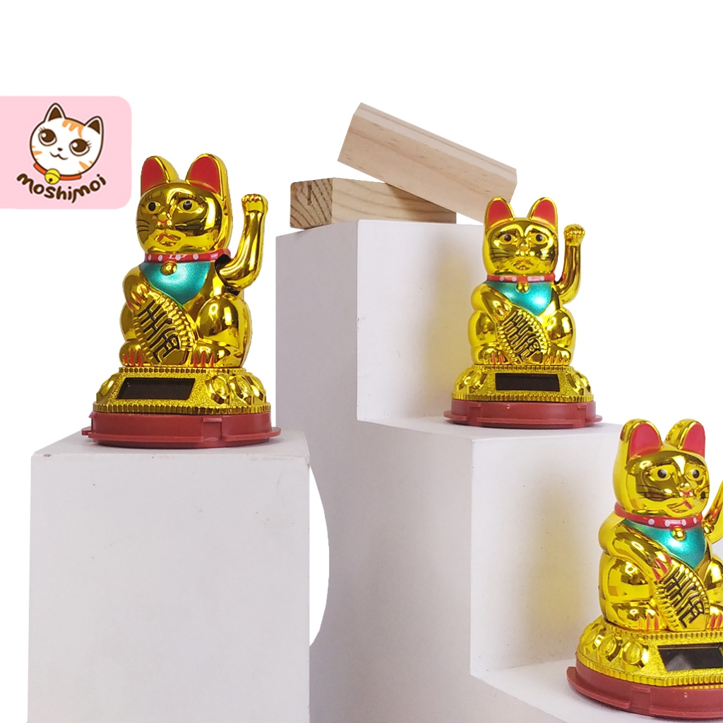 Jual KUCING HOKI KOIN /kucing rejeki/lucky cat/Maneki Neko Lucky Cat ...