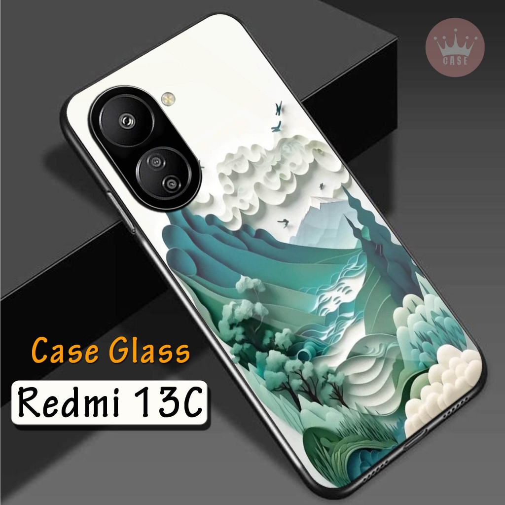 Jual Softcase Kaca XIAOMI REDMI 13C - casing handphone - REDMI 13C ...