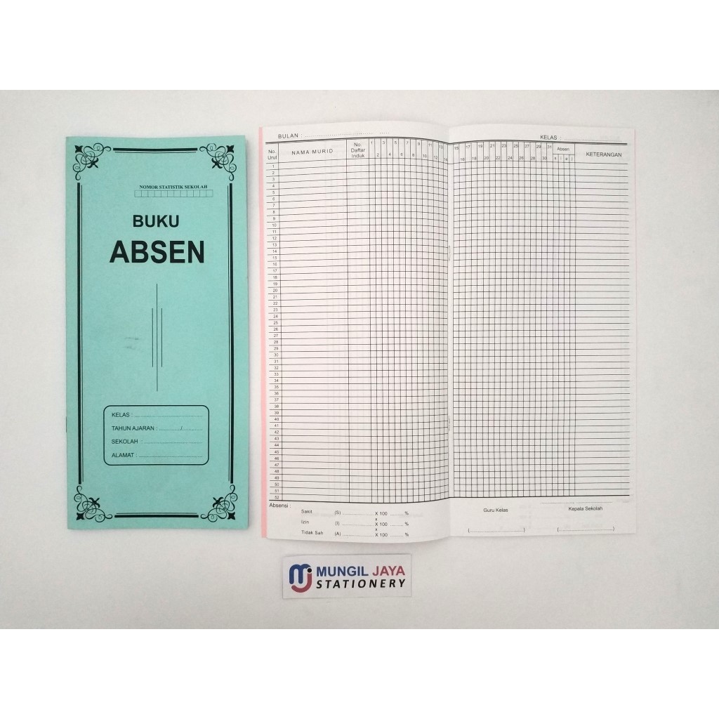Jual Buku Absen | Shopee Indonesia
