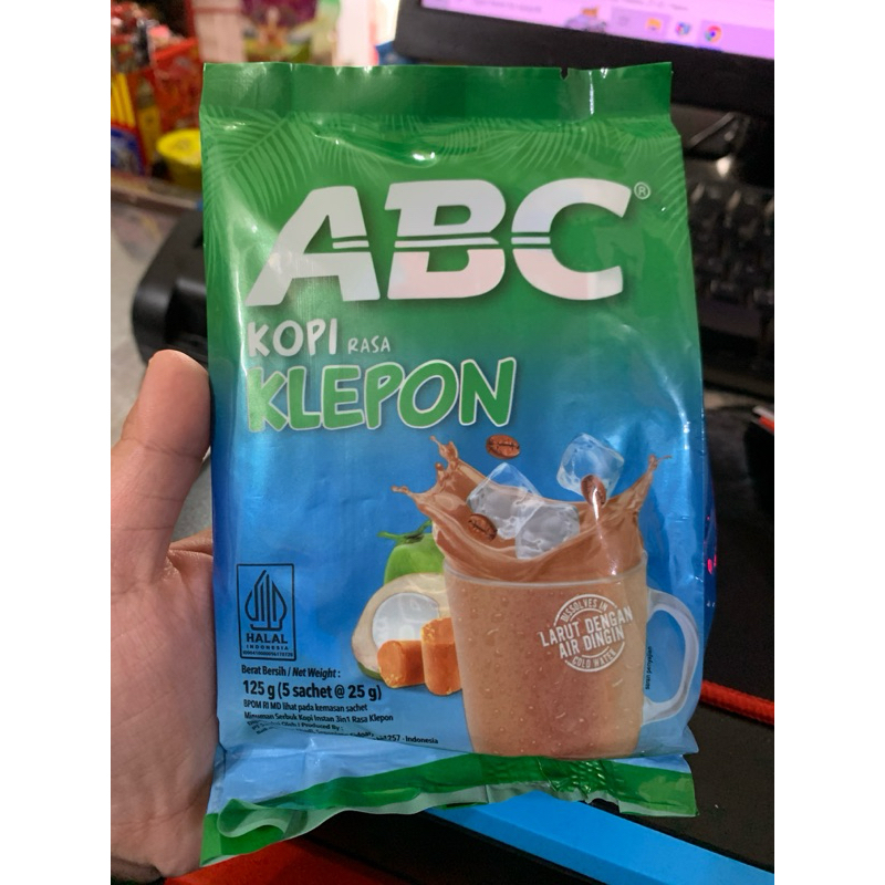 Jual ABC KOPI RASA KLEPON 125gr ISI 5 SACHET | Shopee Indonesia