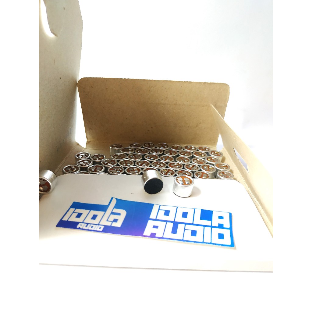 Jual Condensor MIC 2 PIN | Kondensor (Spul) Mik 2 Kaki | Shopee Indonesia
