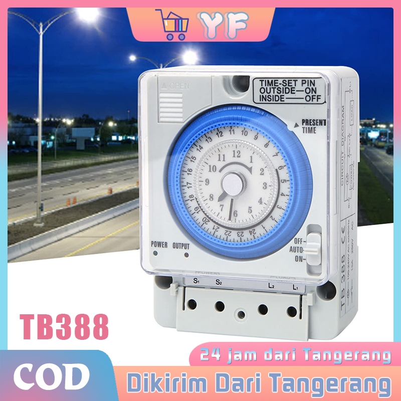 Jual Timer Panasonic Timer Analog 24 Jam Otomatis Tb388 Timer Analog