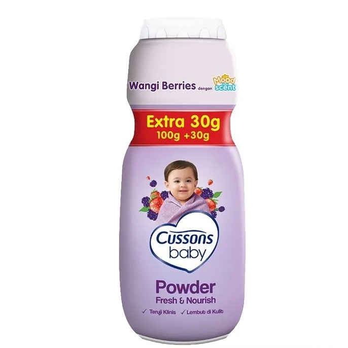 Jual MOMMYNME CUSSONS BABY CUSSON POWDER 100 + 30gr | Shopee Indonesia