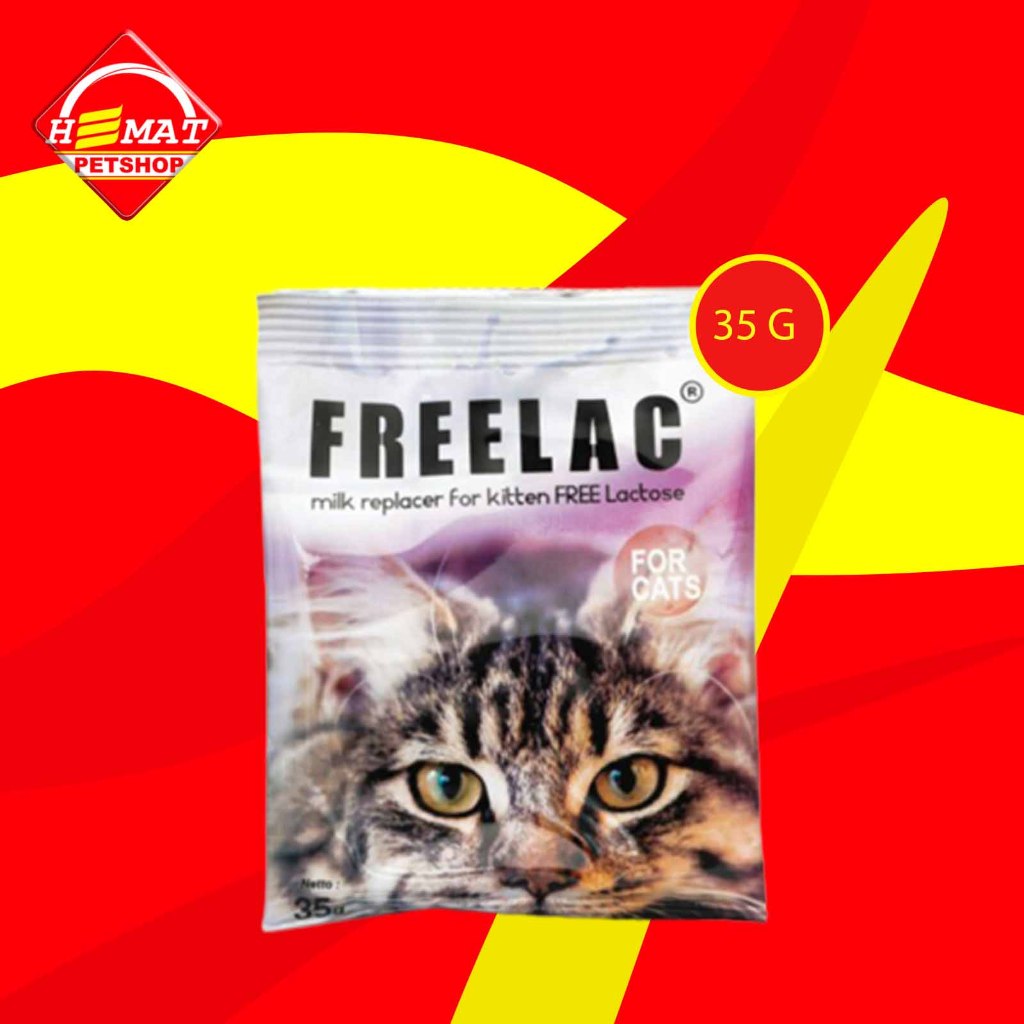 Jual FREELAC MILK Susu Anak Kucing Cat Milk kitten 35gram | Shopee ...
