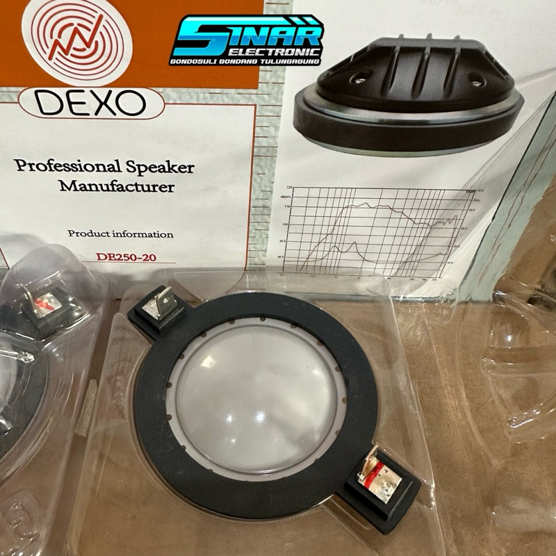 Jual SPUL TWEETER DEXO DE250-20 Original Bawaan | Shopee Indonesia