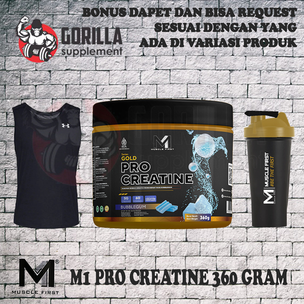 Jual Muscle First Pro Creatine 360 Gram - 60 serving Creatine ...