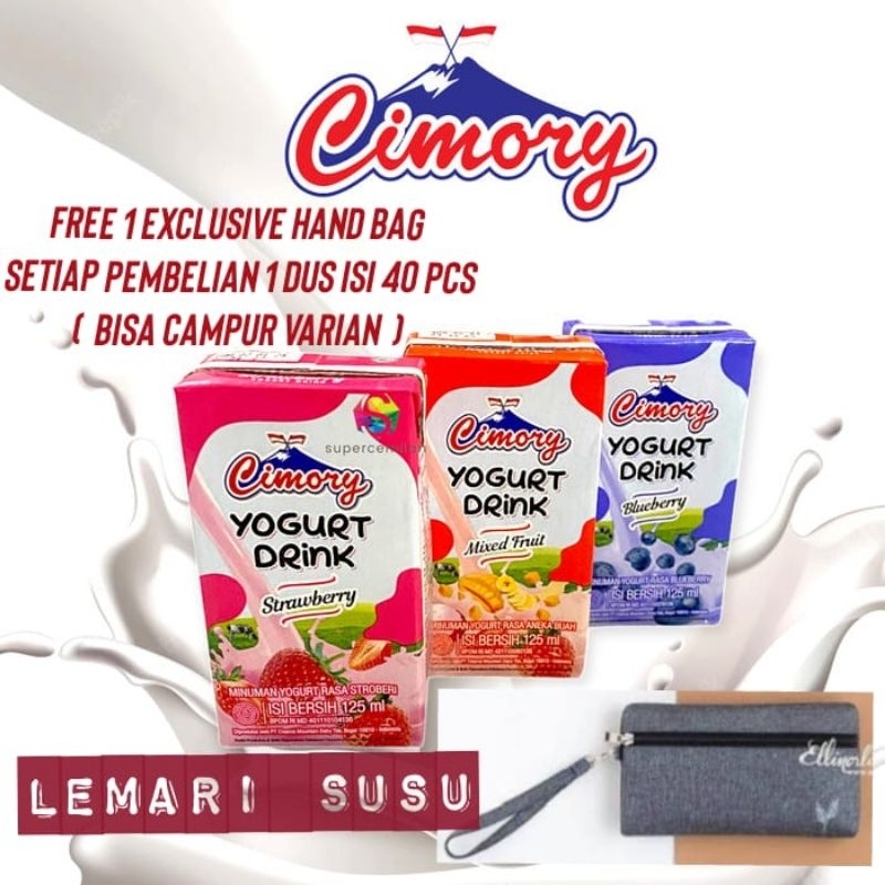 Jual Cimory yoghurt uht 125ml/cimory uht yoghurt 125ml/cimory yogurt ...