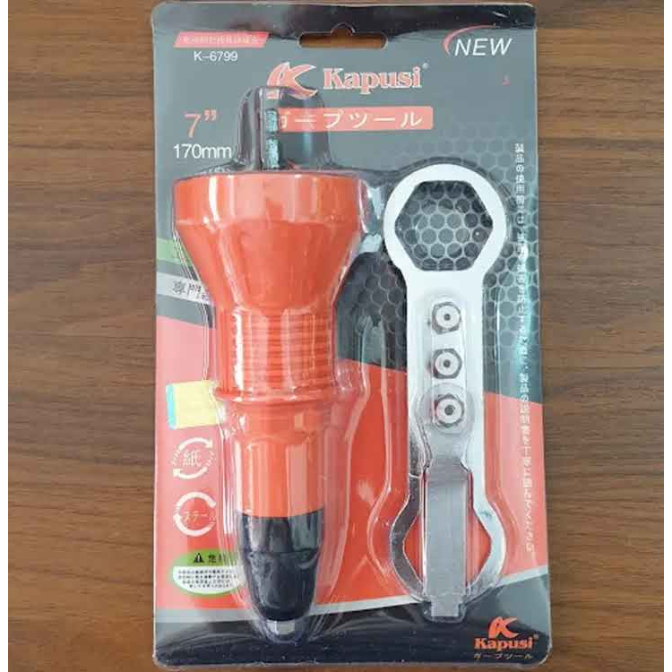 Jual adaptor tang rivet KAPUSI konektor bor rivet tang rivet listrik ...