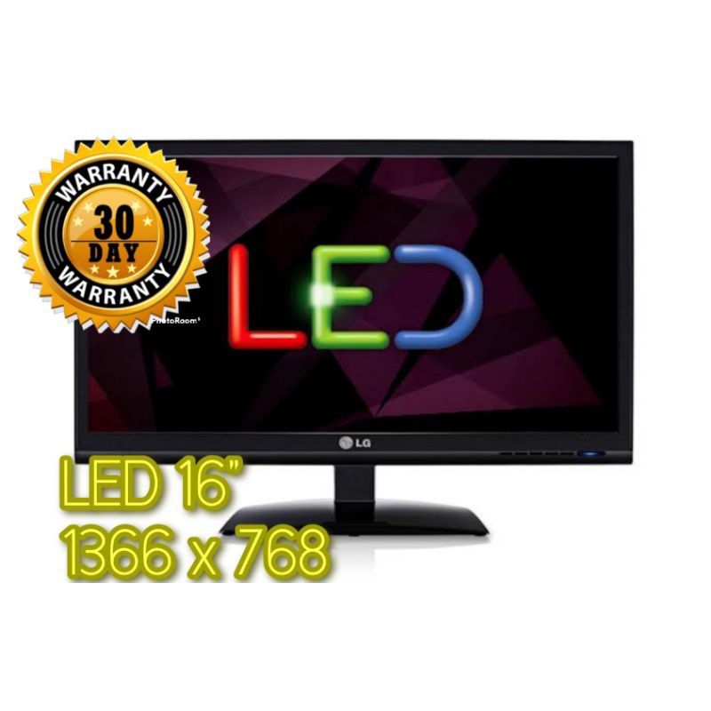 Jual LED Monitor Komputer LG 16inch wide E1641 | Shopee Indonesia