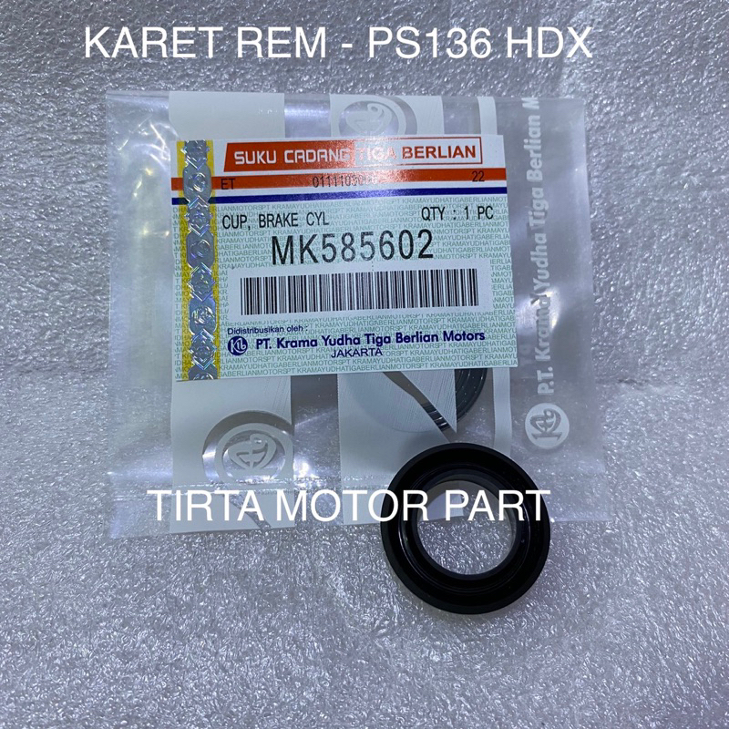 Jual Karet rem ps136 Hdx Tipis MK585602 mitsubishi original 1pcs ...