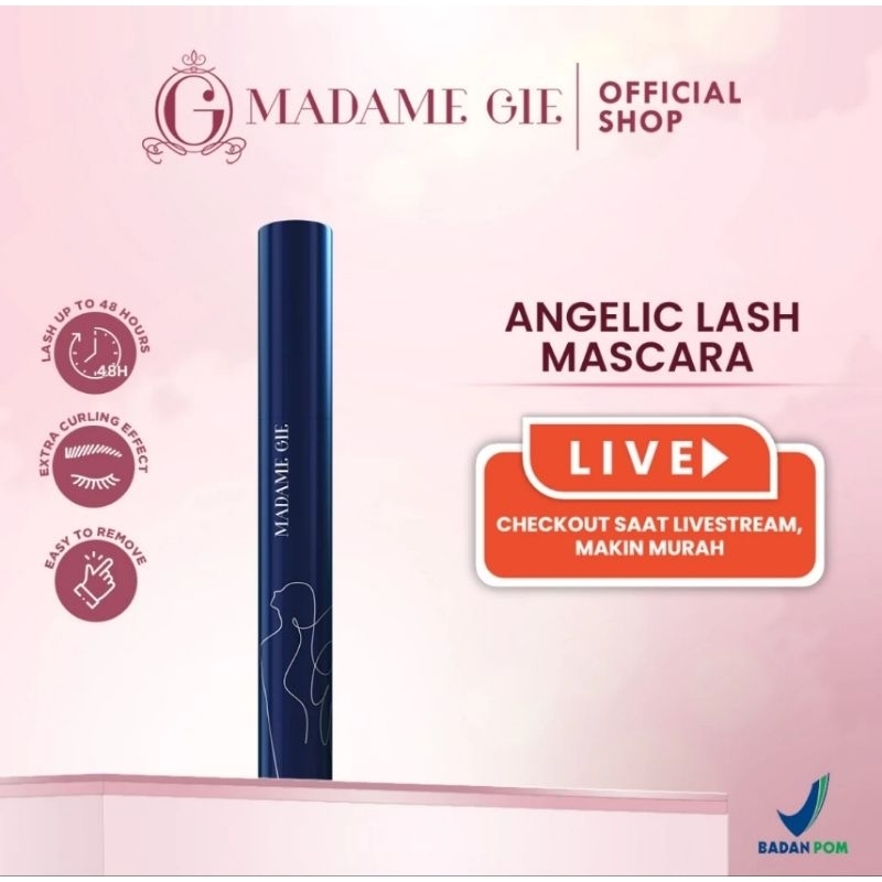 Jual Madame Gie Angelic Lash Mascara Mascara Make Up Mascara Madame Gie Shopee Indonesia
