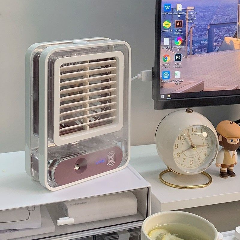 Jual KIPAS PENDINGIN MINI AC PORTABLE Air Cooler AC Mini Super Dingin ...