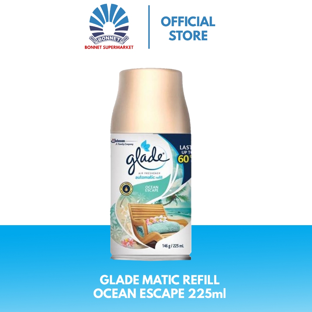 Jual Glade Matic Refill Ocean Escape 225ml 9555222605089 | Shopee Indonesia