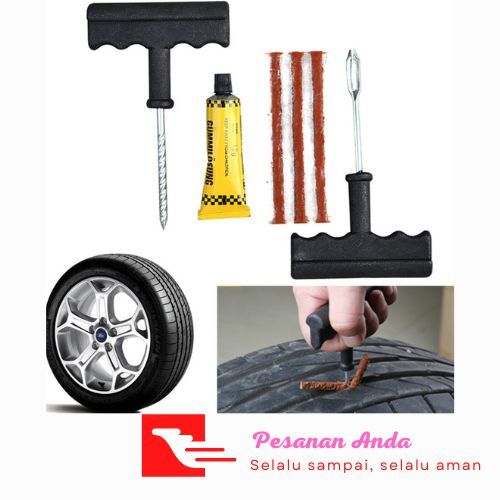 Jual ALAT TAMBAL BAN TUBLES PERBAIKAN BAN BOCOR DAN KEMPES | Shopee ...