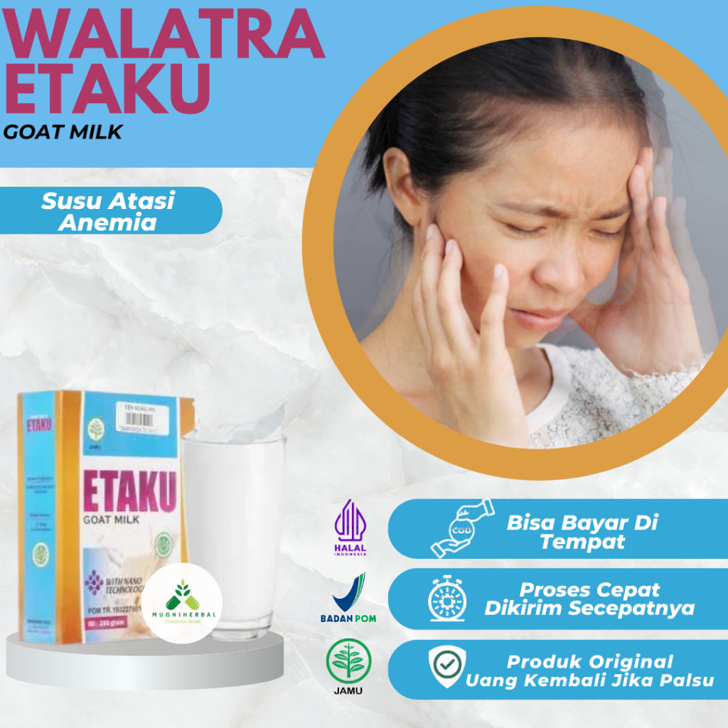 Jual Etaku - Susu Atasi Anemia, Kurang Darah, Sakit Kepala, Darah ...
