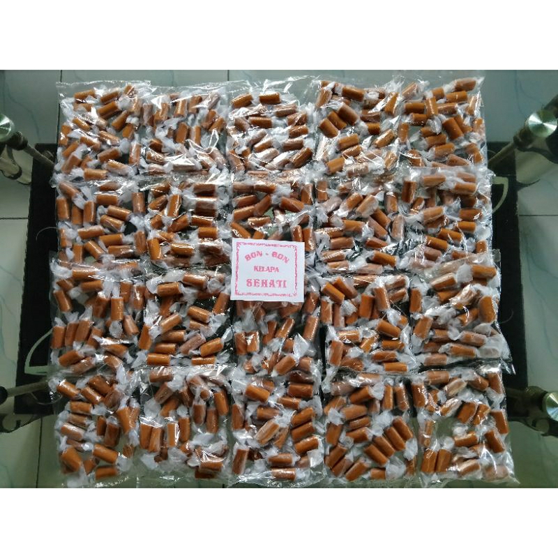 Jual [Coconut Candy] Dua puluh Pack (20) Permen Kelapa Bon Bon Kelapa ...